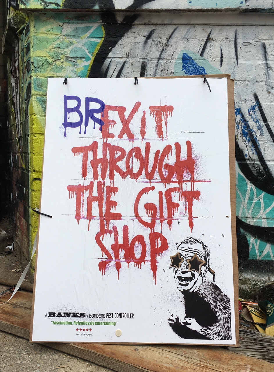 Brexit Street Art | Shoreditch Street Art Tours London Street Art Tours